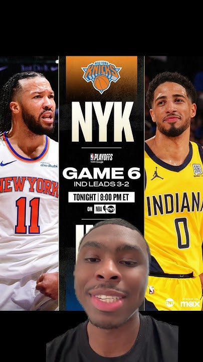 Knicks Pacers Game 6 #knicks #nba #nbaplayoffs - YouTube