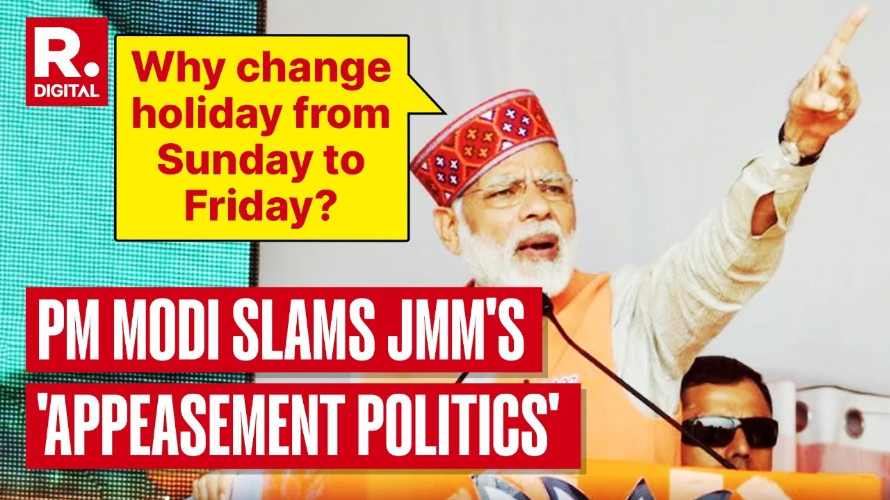 INDI Now Fighting Christians, Why Change Sunday Holiday: PM Modi Slams ...