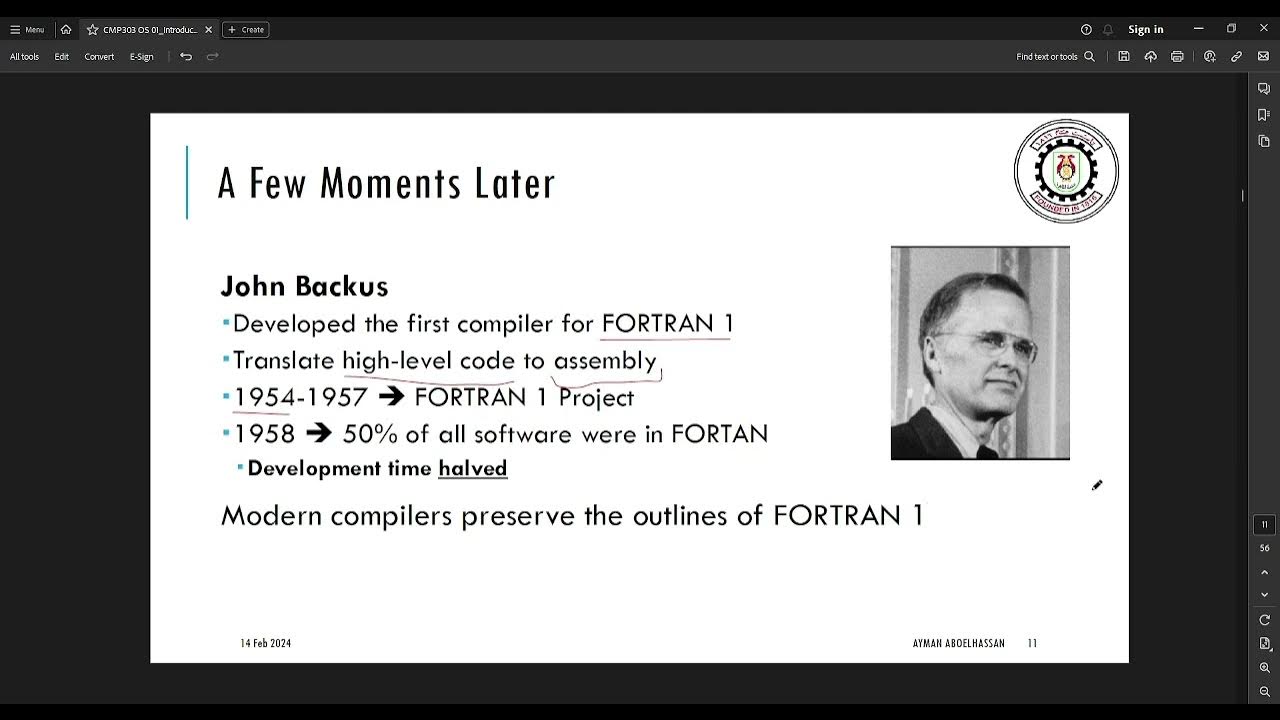 Compilers Lecture 1 Youtube