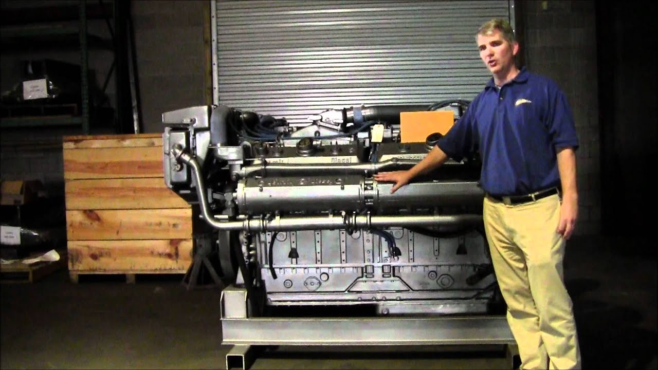 Detroit Diesel Remanufactured 16V92TA Engine - YouTube
