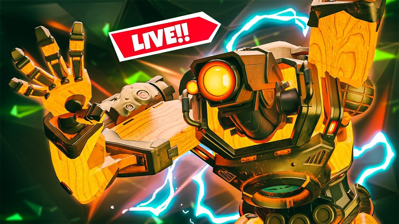 Playing apex legends now on heavy demand - YouTube