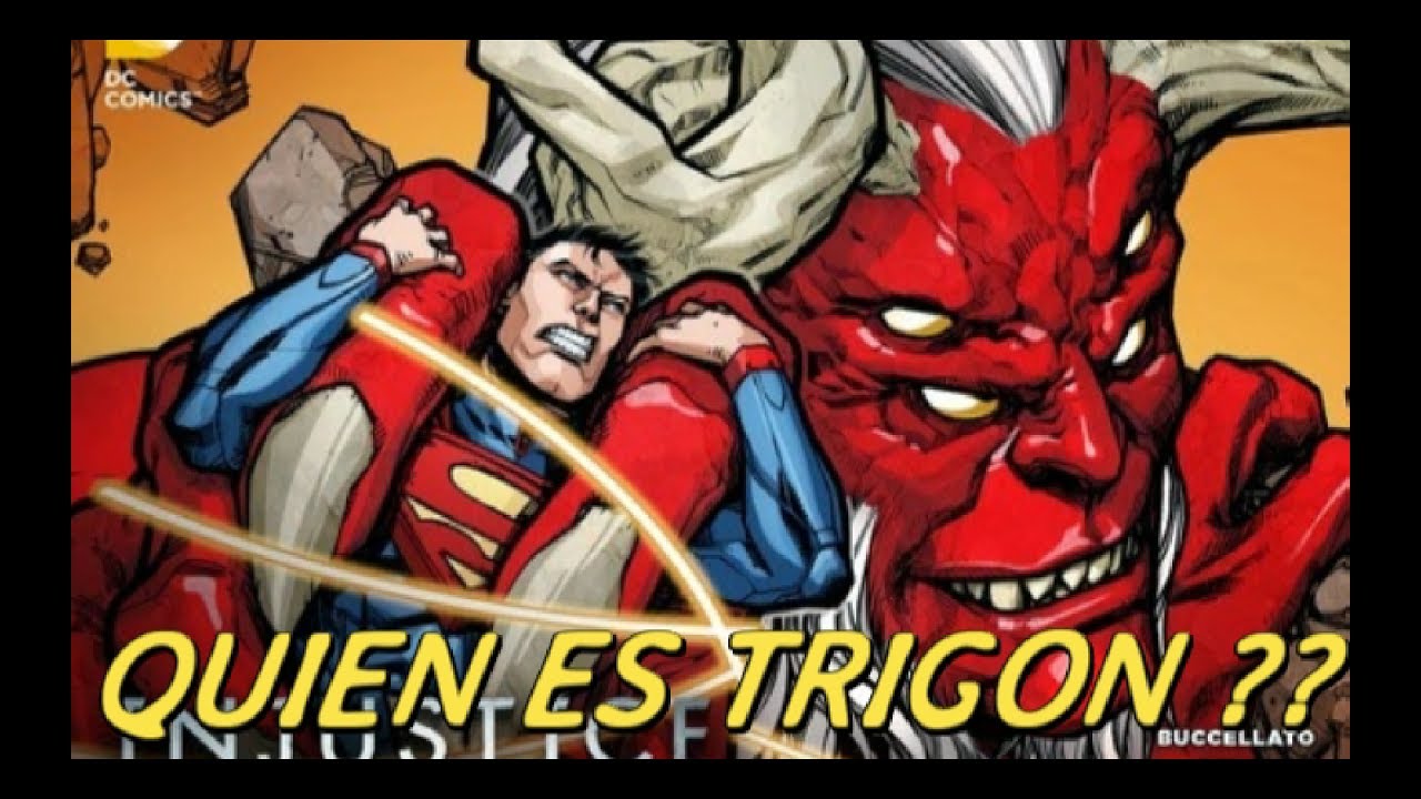 LOS MAS PODEROSOS DE DC comics : TRIGON - YouTube
