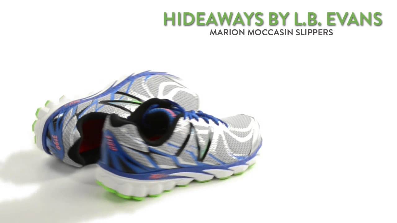 HideAways by L.B. Evans Marion Moccasin Slippers - Slip-Ons (For Men ...