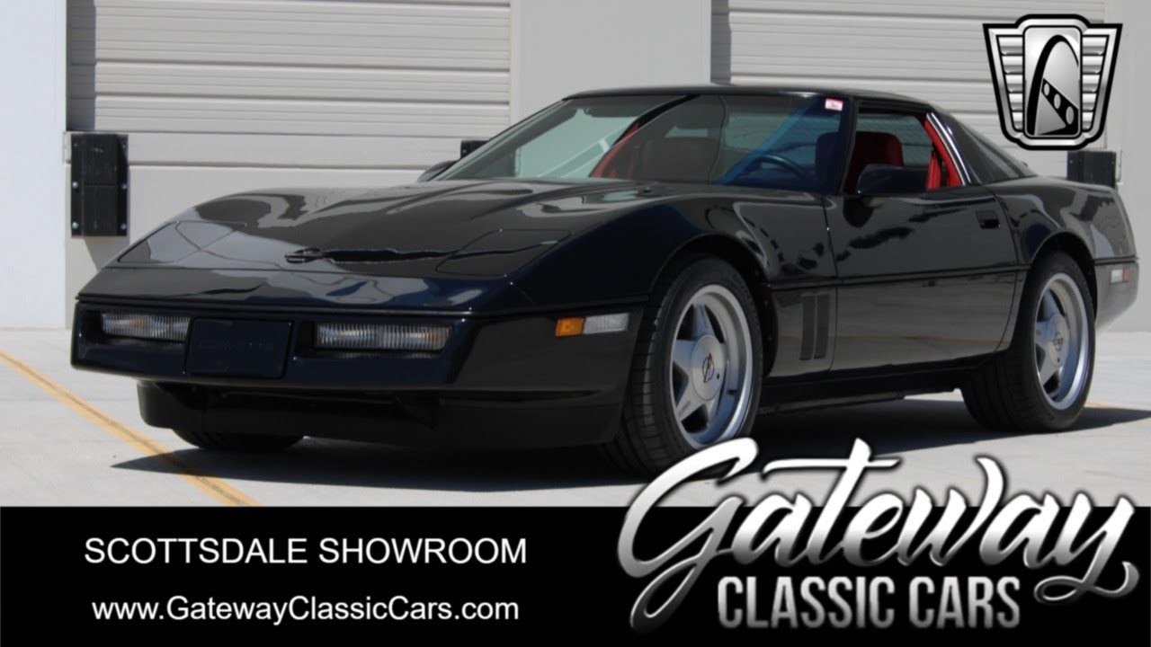 1990 Corvette Callaway Stock #2242-SCT - YouTube
