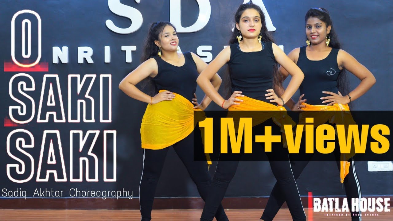 O Saki Saki Batla House Nora Fatehi Neha Kakkar Dance Cover Sadiq Akhtar Choreography