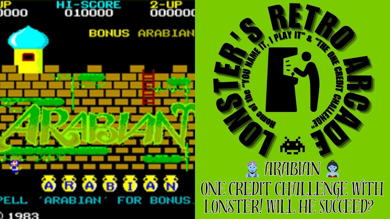 🕹️ ARABIAN One Credit Challenge! Can Lonster Conquer the Desert Sands ...