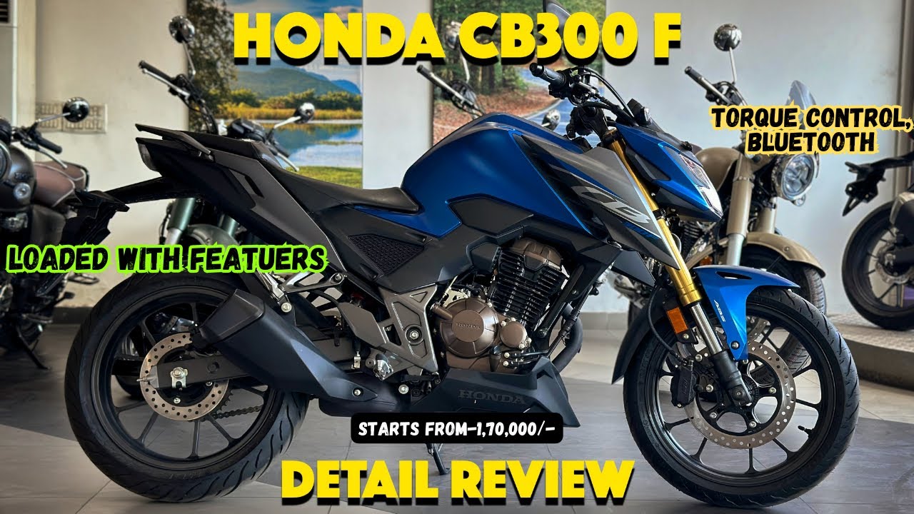 HONDA CB300F (2024) IN-DEPTH REVIEW | More Features Than BMW G310R ...