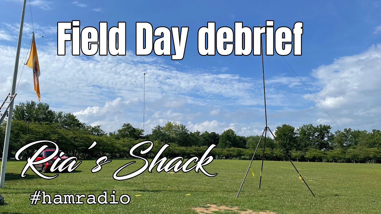 Ham radio Field Day 2021 debrief - YouTube