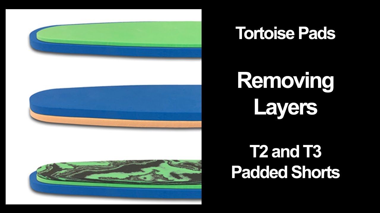 Removing Layers - Tortoise Pads T2 and T3 Padded Shorts - 2020 - YouTube