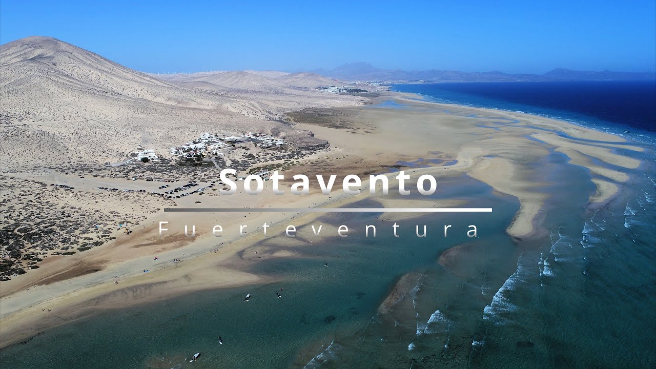 Sotavento | Fuerteventura | Canary Islands | 4K DRONE FILM - YouTube