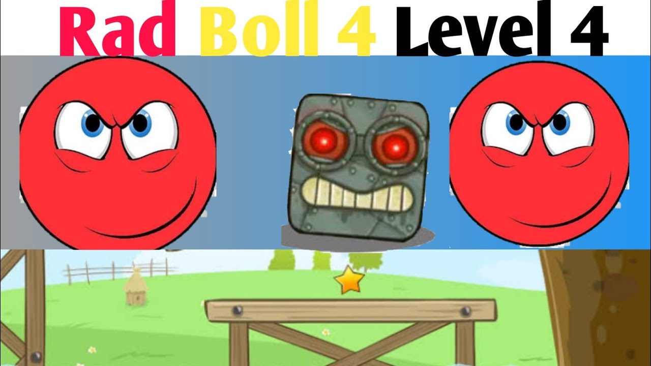 Rod Boll 4 Level 4 New Gameplay video! Deblal gaming - YouTube
