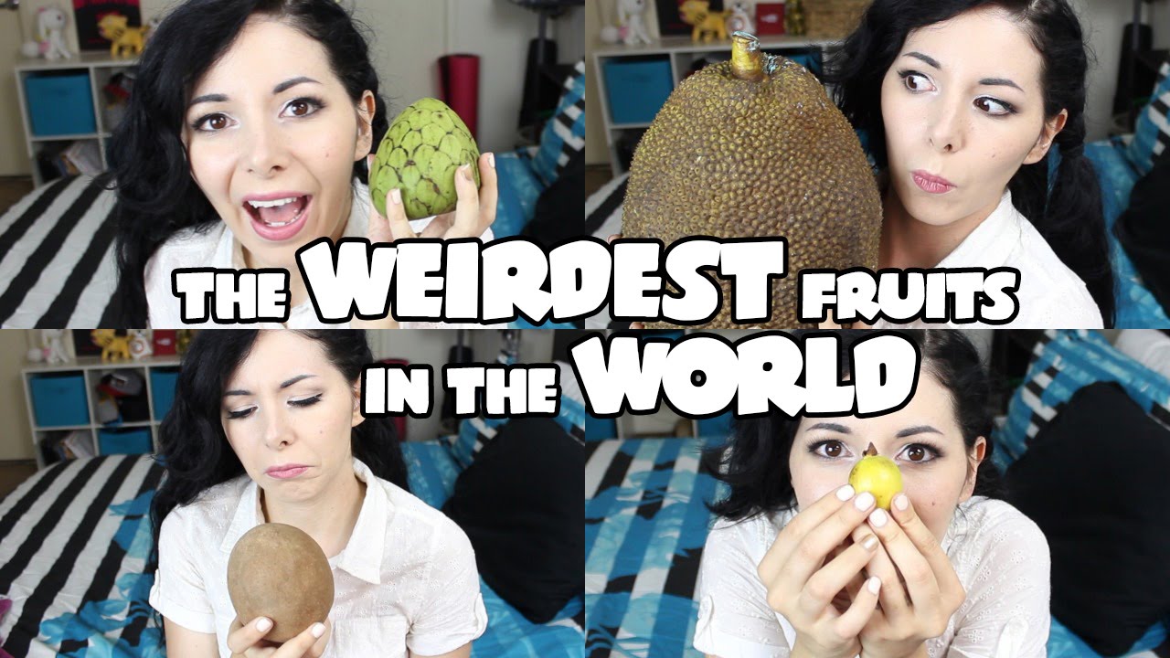 [TRYING] THE JACKFRUIT ( GIGANTIC FRUIT) & THE WEIRDEST FRUITS - YouTube