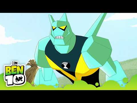 Ben 10 | Diamondhead Vs A Dragon! | Cartoon Network