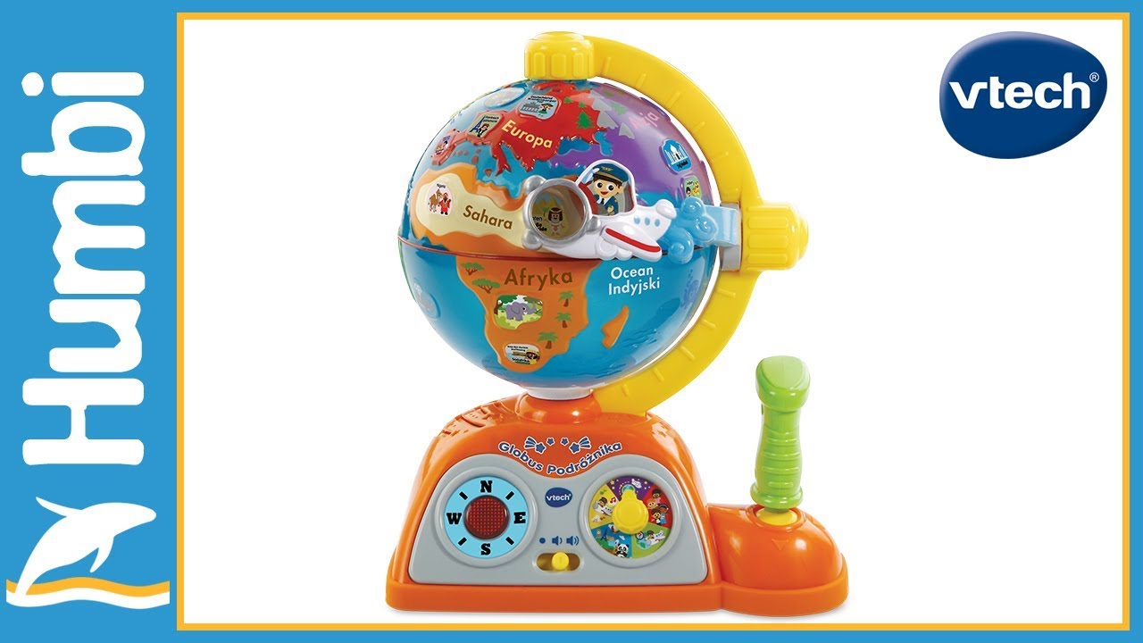 🌍 Odkrywaj świat z Globusem Podróżnika od VTECH PO POLSKU 🇵🇱 [ZABAWKI ...