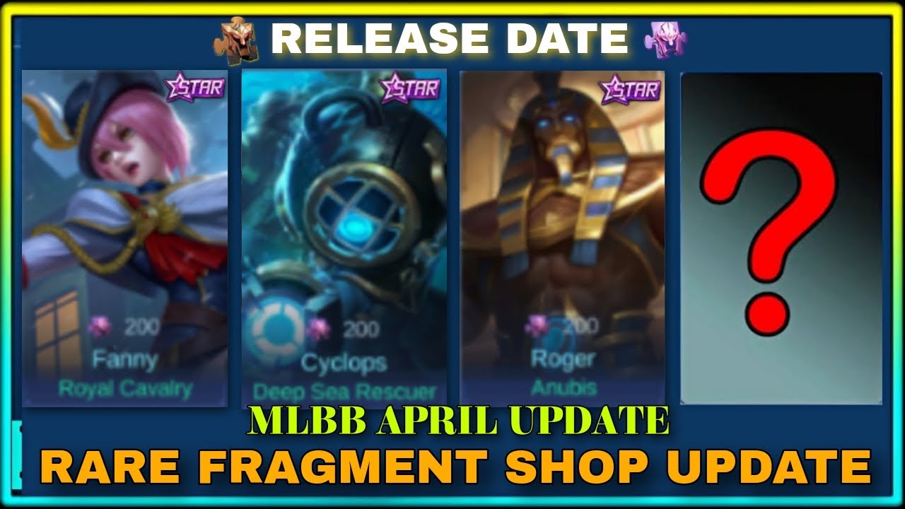 MLBB APRIL MONTH RARE FRAGMENT SHOP UPDATE 2024 | CONFORM RELEASE DATE ...