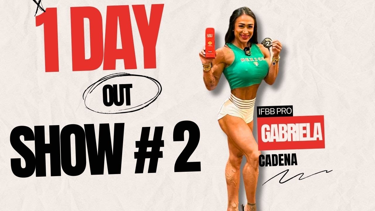 1 DIA ANTES DE COMPETIR EN LA LIGA IFBB PRO SHOW # 2 - YouTube