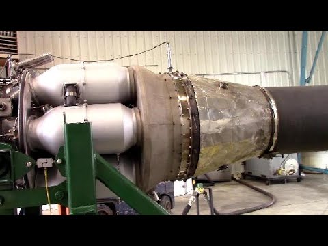 Sabre Jet Engine - Restored and Roaring to Life - YouTube