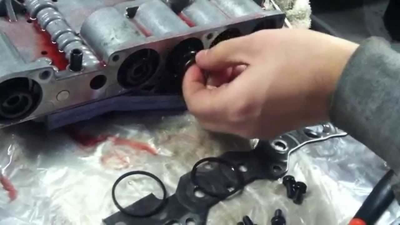 45rfe &545rfe shift kit Installation - YouTube
