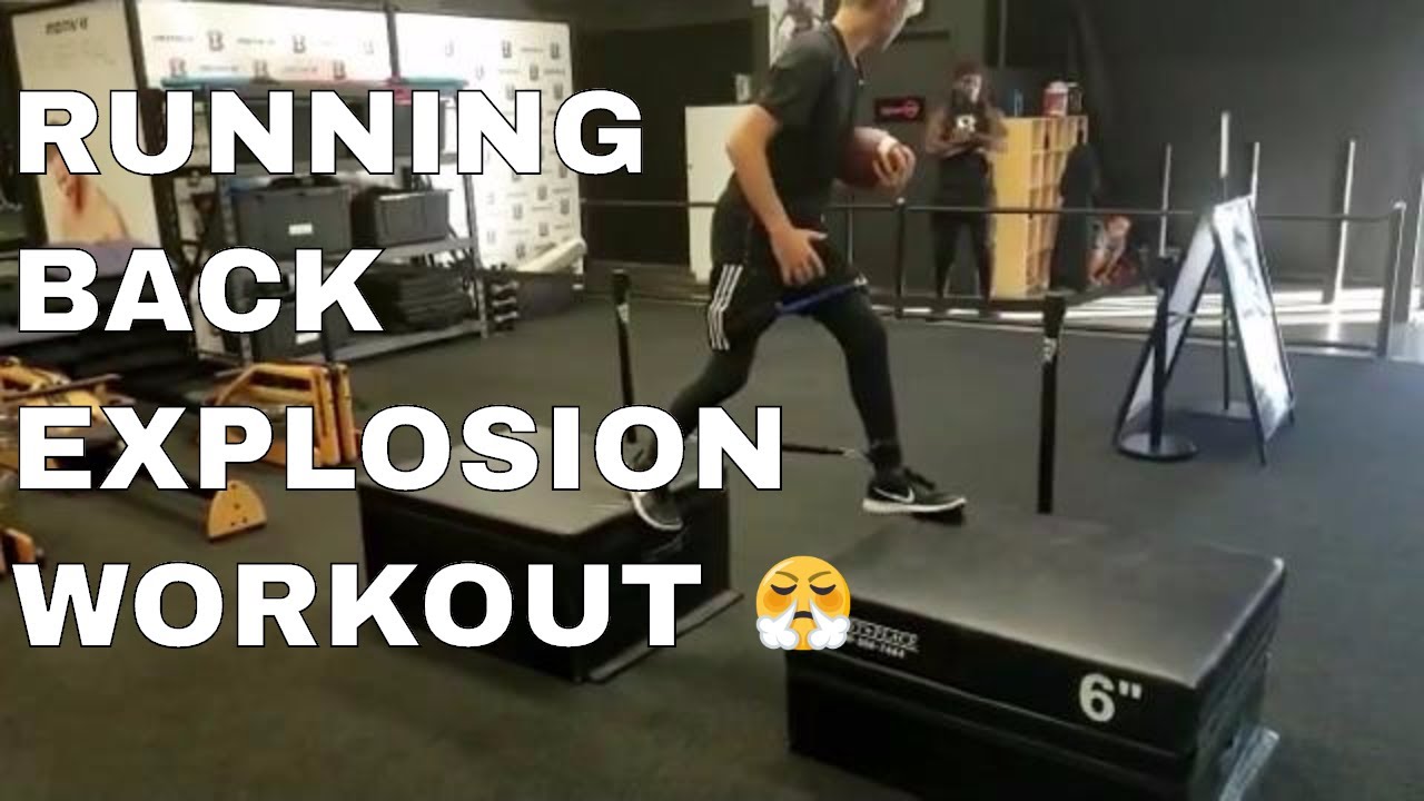 Running Back Explosion & Speed Workout w/ Coach John Walker - YouTube