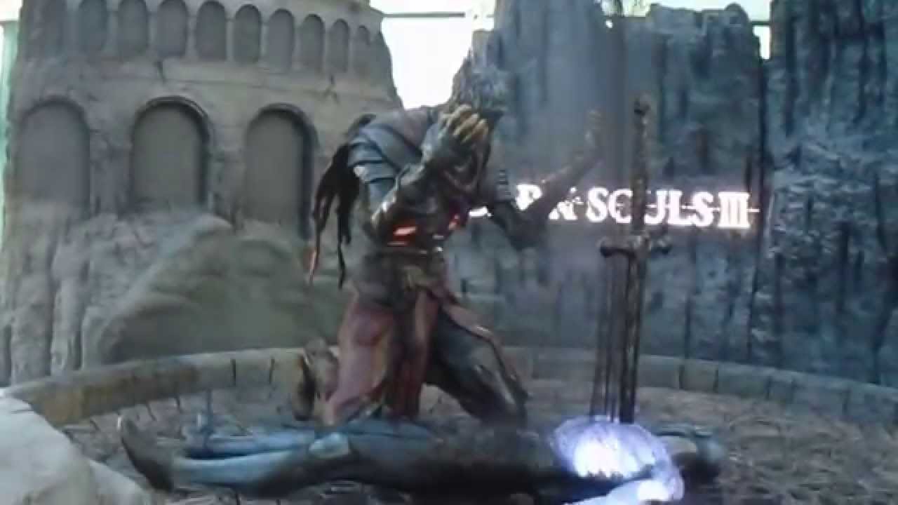 E3 2015 - Dark Souls 3 statue - YouTube