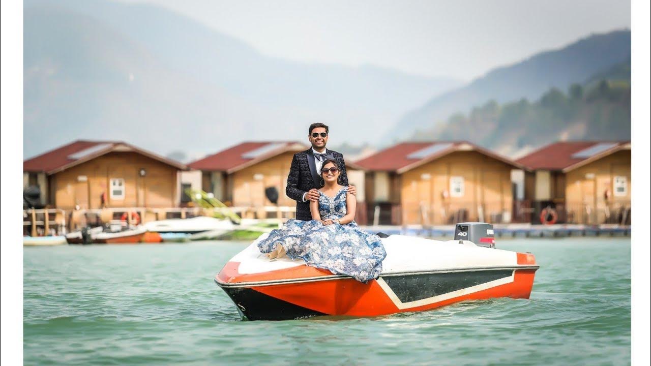 pre-wedding shoot || shubham & mansi || 9 july 2024 || jaipur , tehri & Mussoorie - YouTube