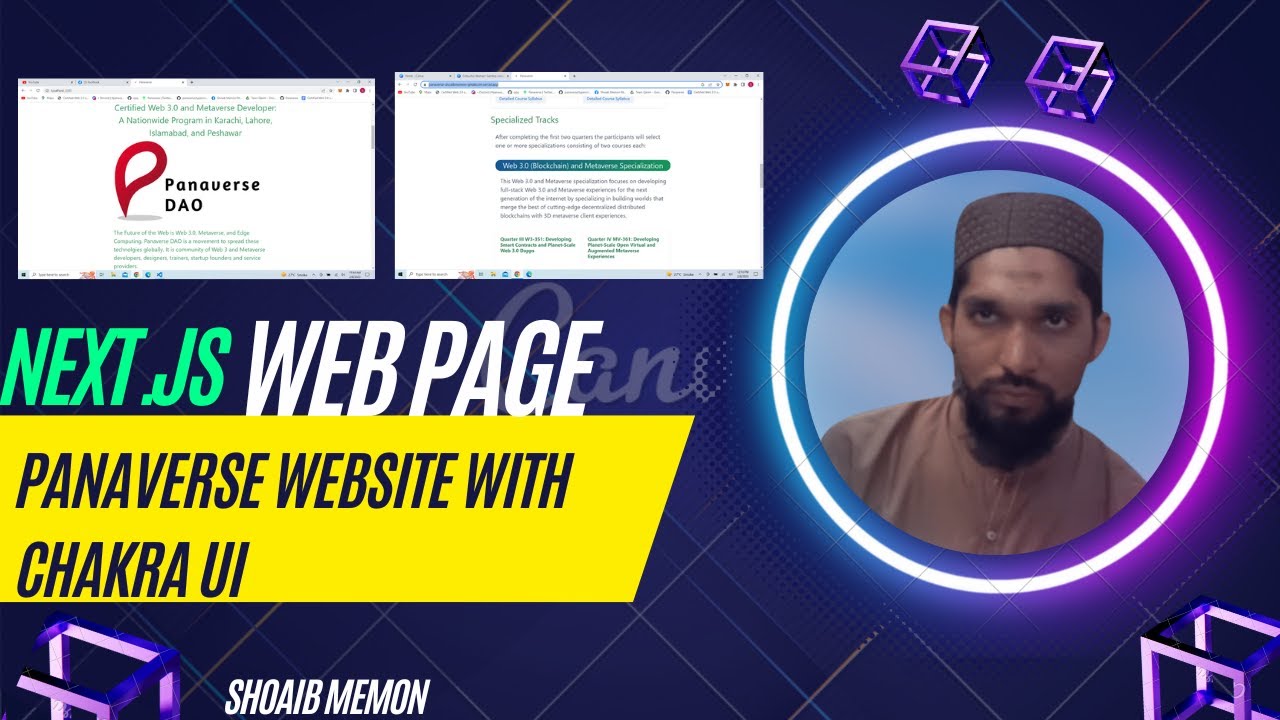 Panaverse Webpage Nextjs With ChakraUI demo - YouTube