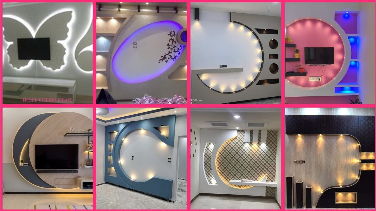 Modern Living Room TV Cabinet Design 2024 | TV Wall Unit design | Home ...