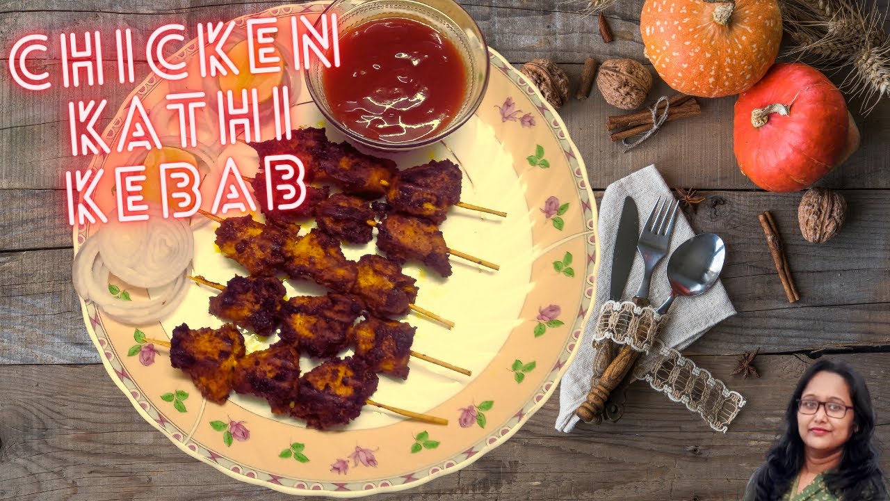 Chicken Kathi Kebab I চিকেন কাঠি কাবাব রেসিপি | Chicken Stick kabab ...