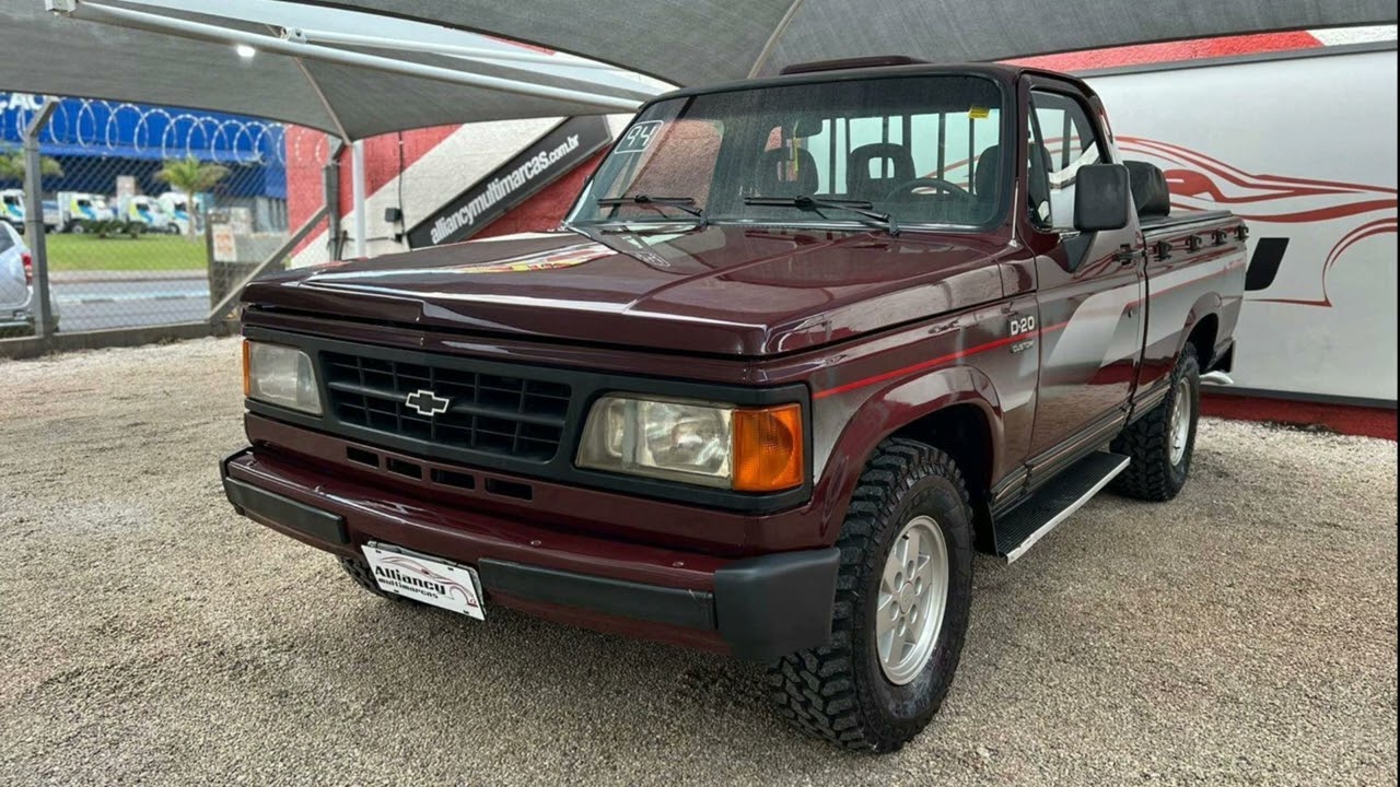 CHEVROLET D20 DELUXE 1994 À VENDA - YouTube