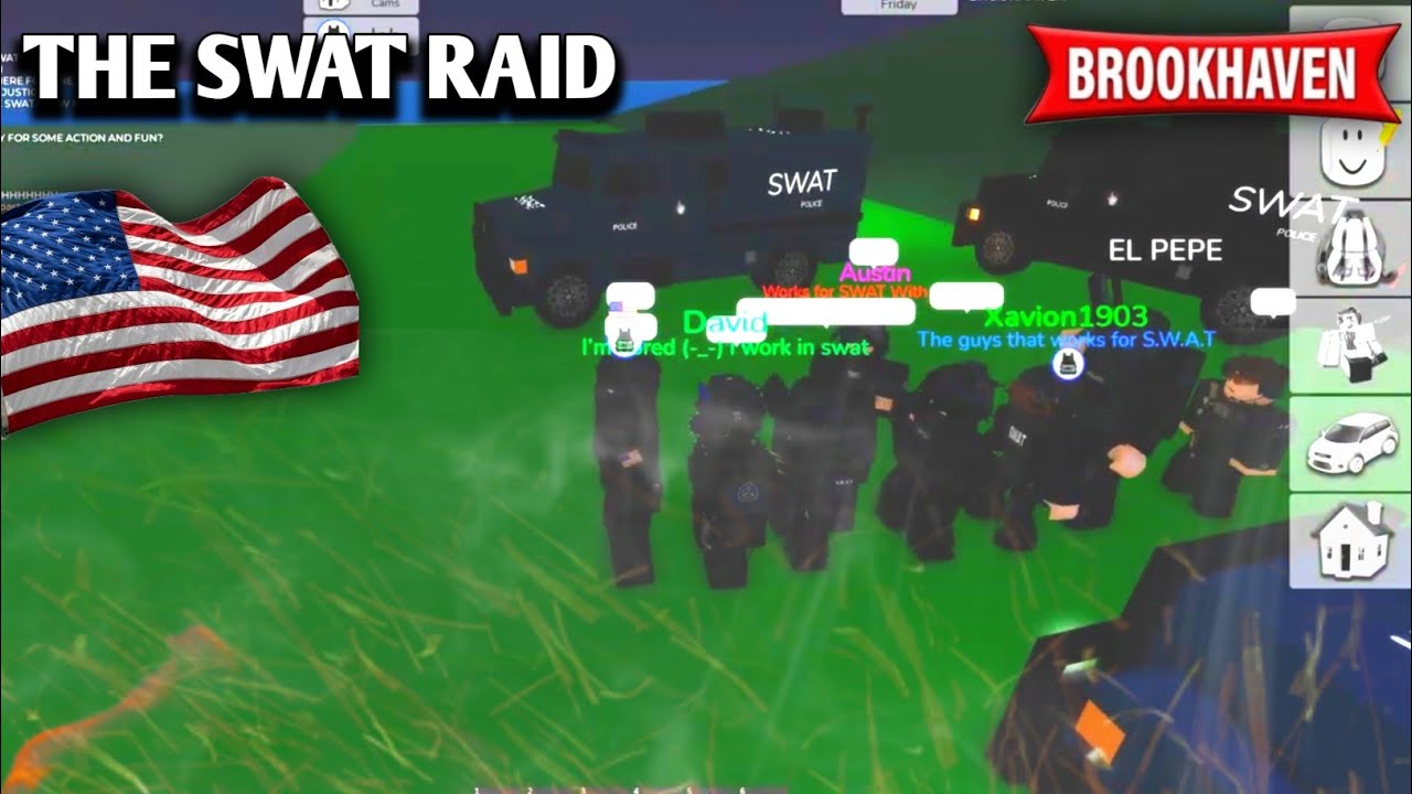 THE SWAT MOVIE RAID! INTENSE MISSION | ROBLOX BROOKHAVEN - YouTube