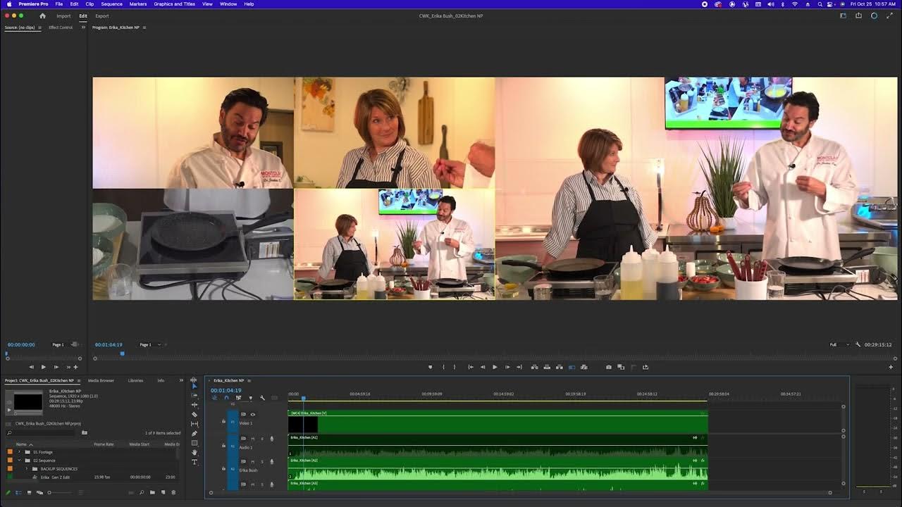 CWK Tutorial #1 - Editing a Mulitcam Sequence - YouTube