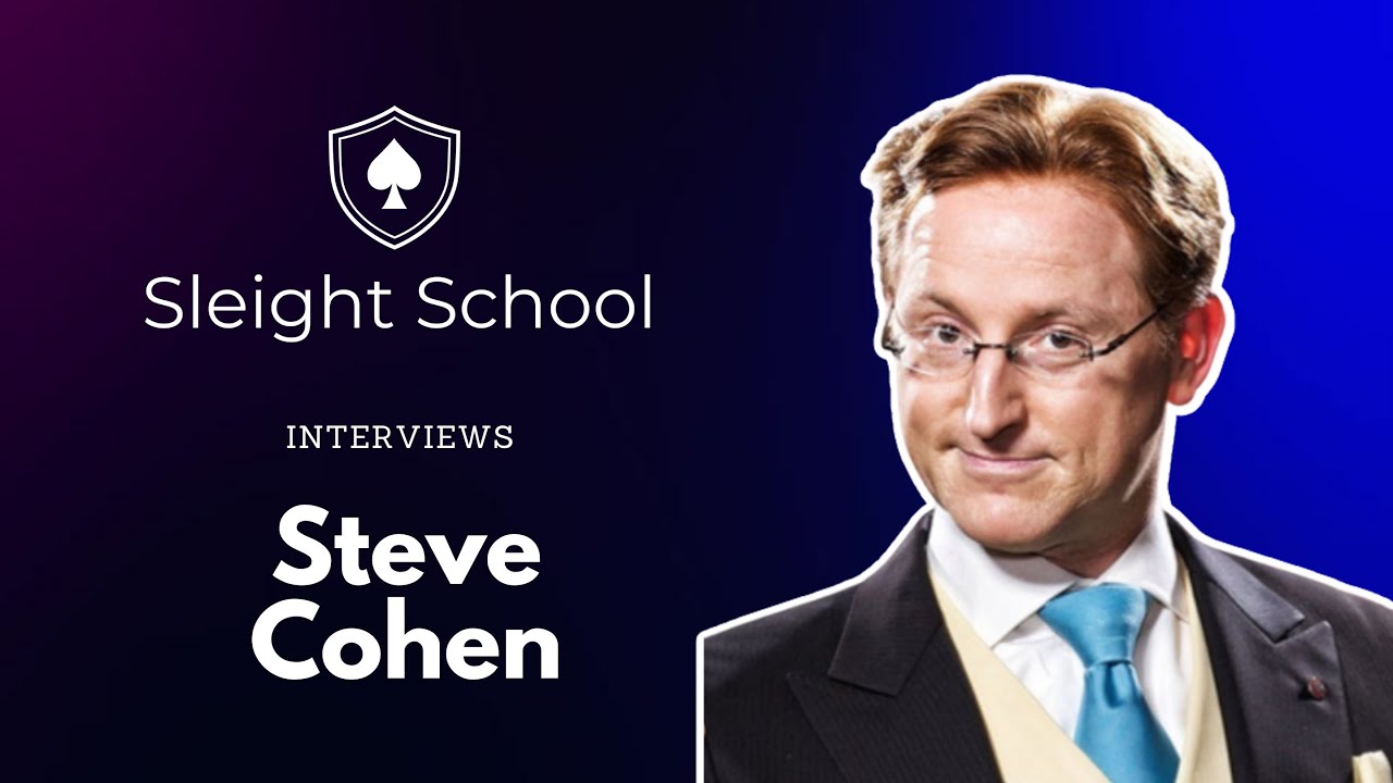 Steve Cohen Interview - YouTube