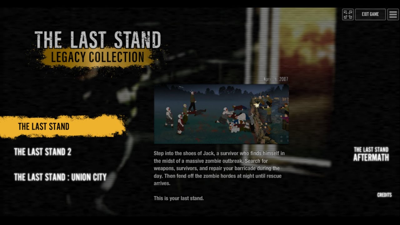The Last Stand (Flash Game) (All Weapons Found) - YouTube