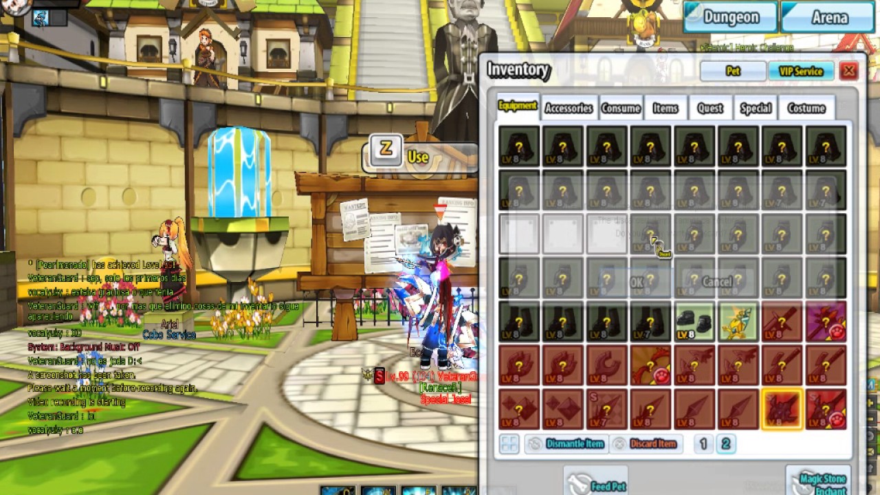 (Elsword Void) Inventory Bug? - YouTube