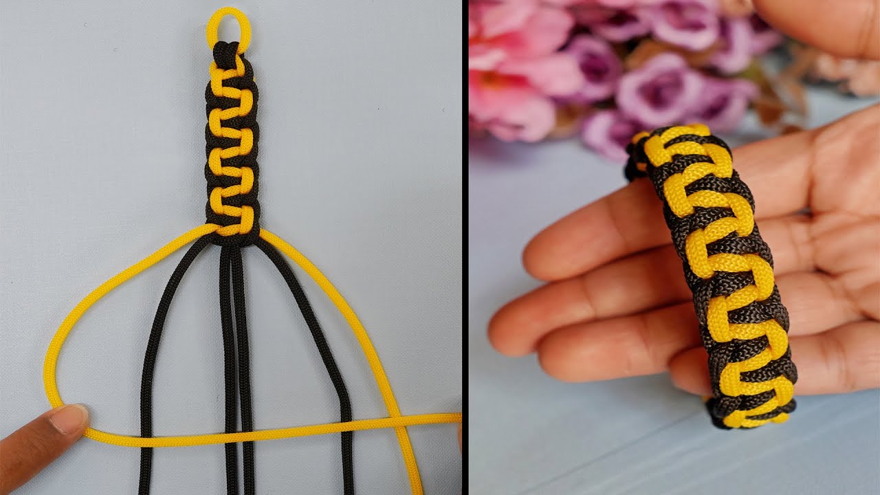 Macrame Bracelet || Pulseras de Hilo - YouTube