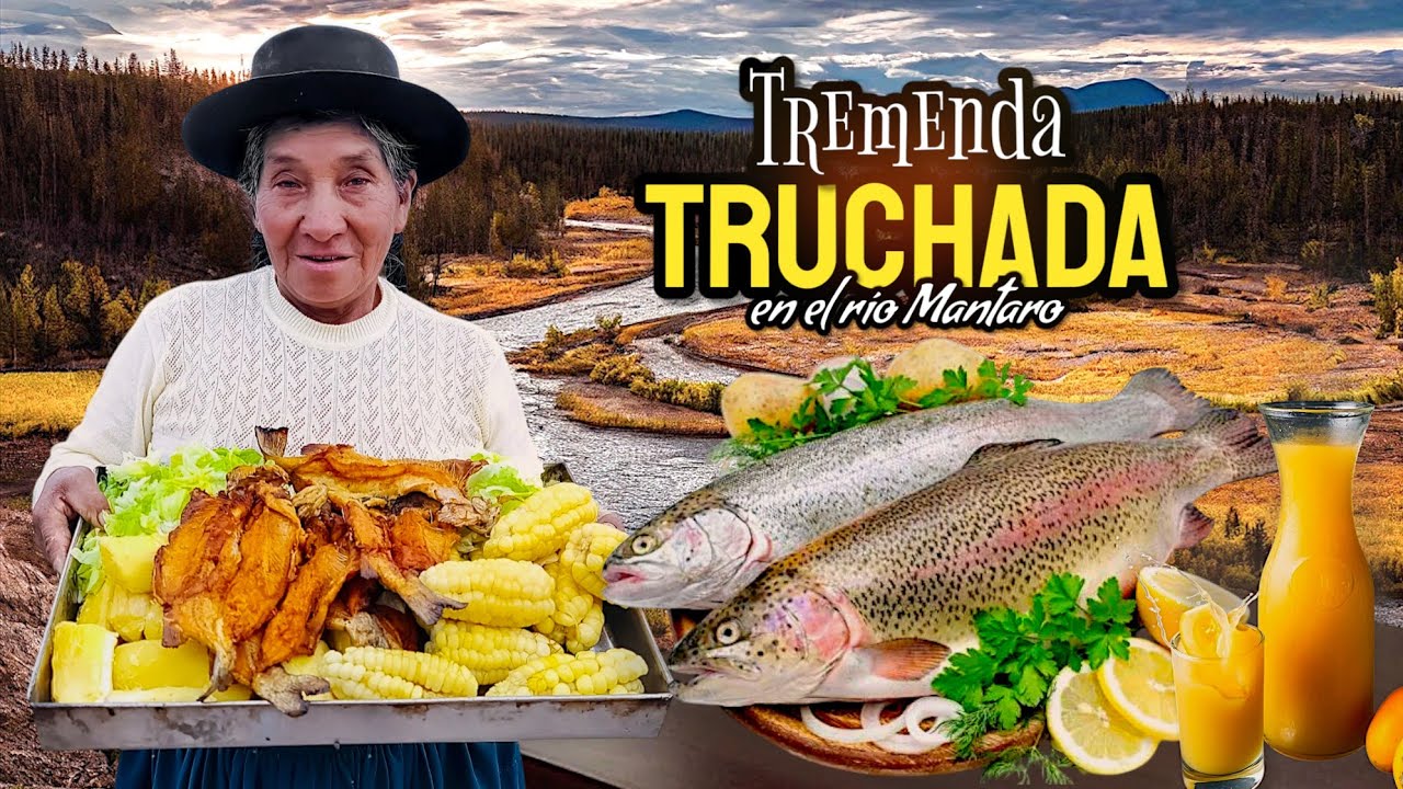 Una truchada gigante en el río encantado 🐟🥣🌊 - YouTube
