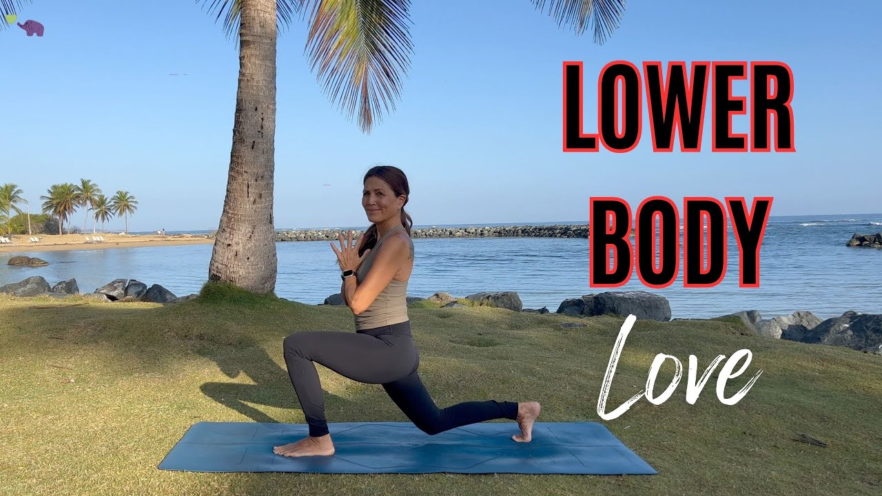 YOGA FOR LEGS, THIGHS AND GLUTES | SHIMA FLOW YOGA - YouTube