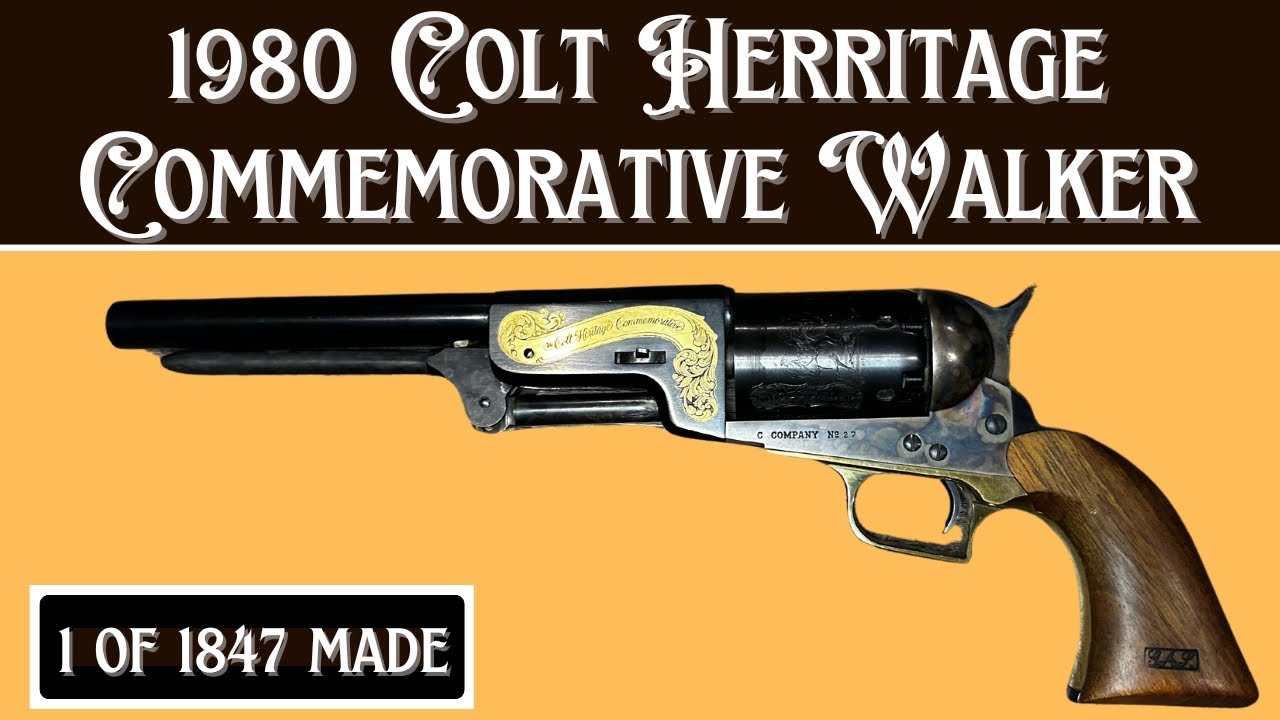 1980 Colt Walker Model 1 of 1847 Made: Colt Herritage Commemorative ...