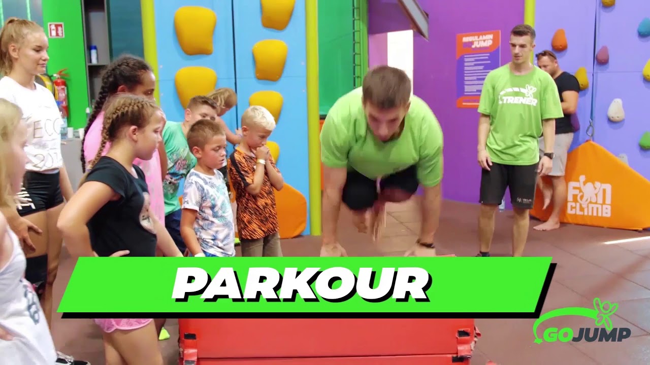 Zajęcia dla dzieci GOjump Wrocław - YouTube