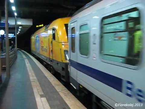 Husarz PGE Arena z BWE / PKP Class EU44 with Berlin-Warszawa-Express ...