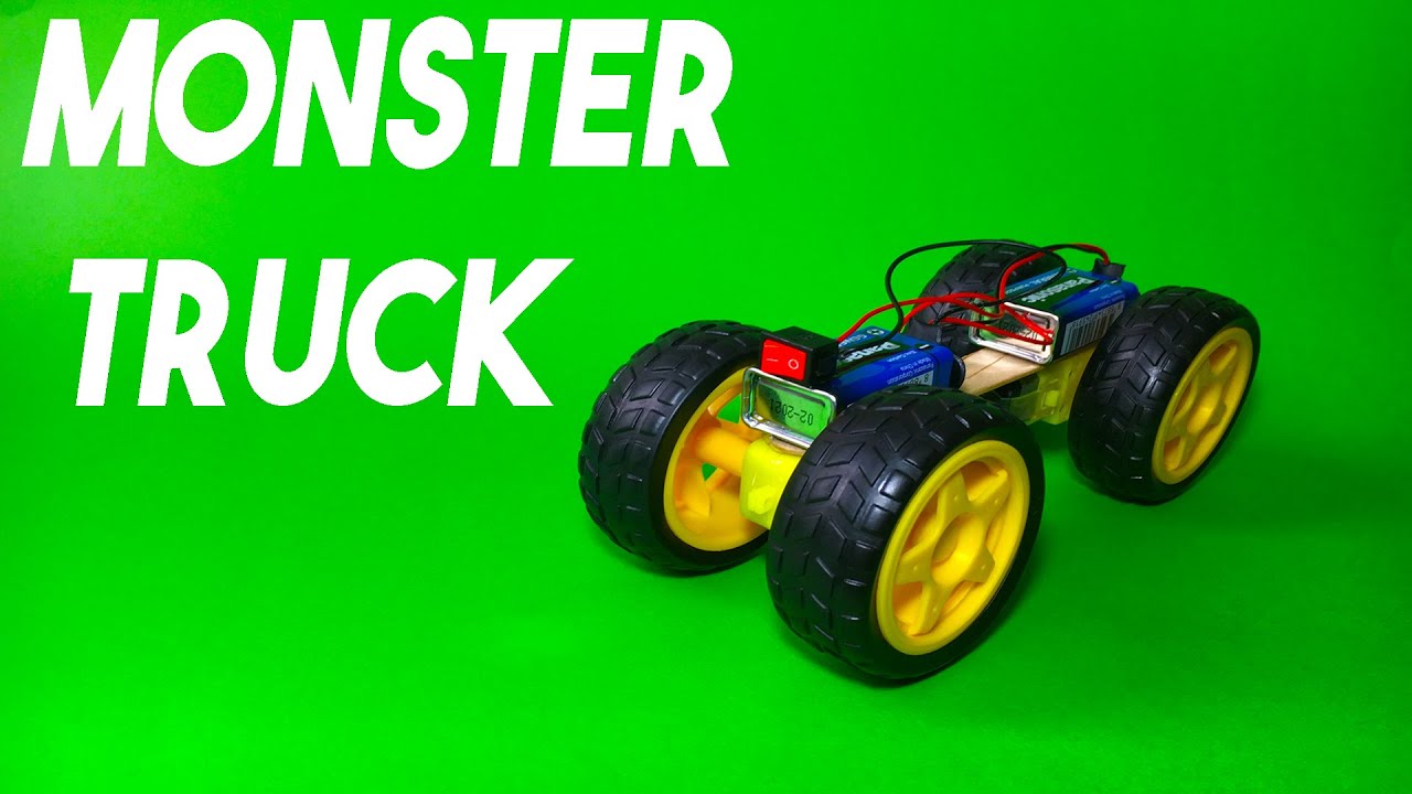 How to make Jumping Robot Truck at Home - YouTube