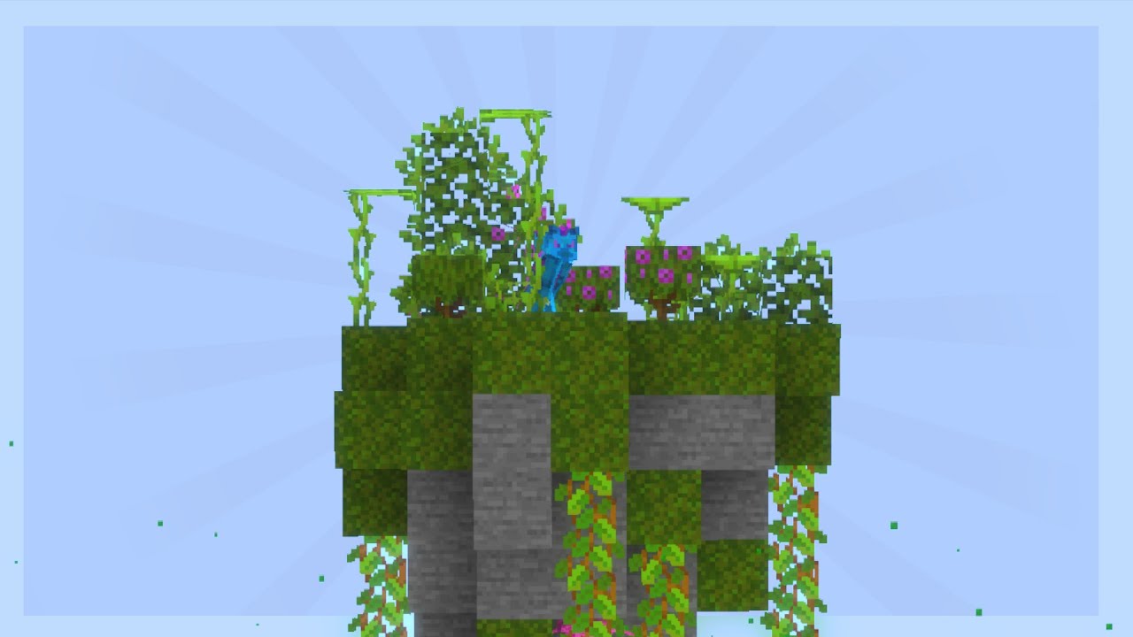 Minecraft but it's Lush c̶a̶v̶e̶s sky islands. - YouTube