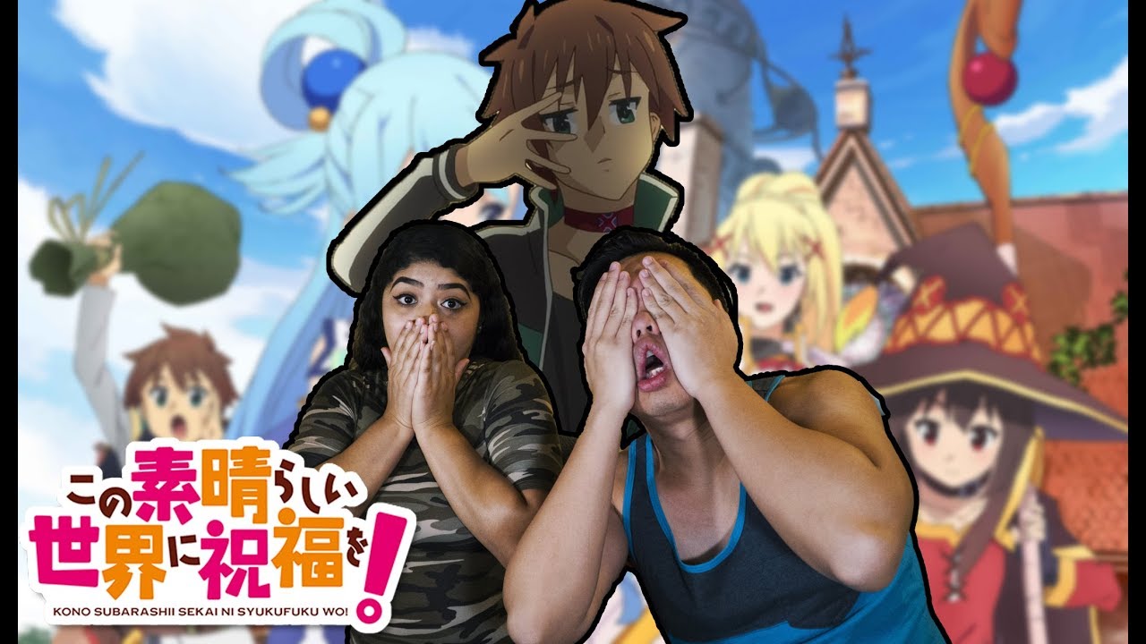Konosuba Season 1 Ova Reaction Couples Live Reaction Kazuma The Savage Youtube