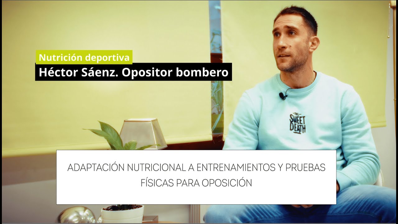 Testimonio de Héctor Sáenz del servicio de Nutrición deportiva ...