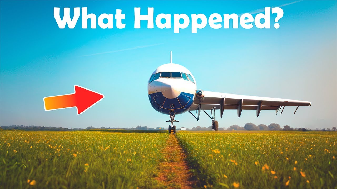 A History Of Plane That Landed With Only One Wing || A Mind-Blowing ...