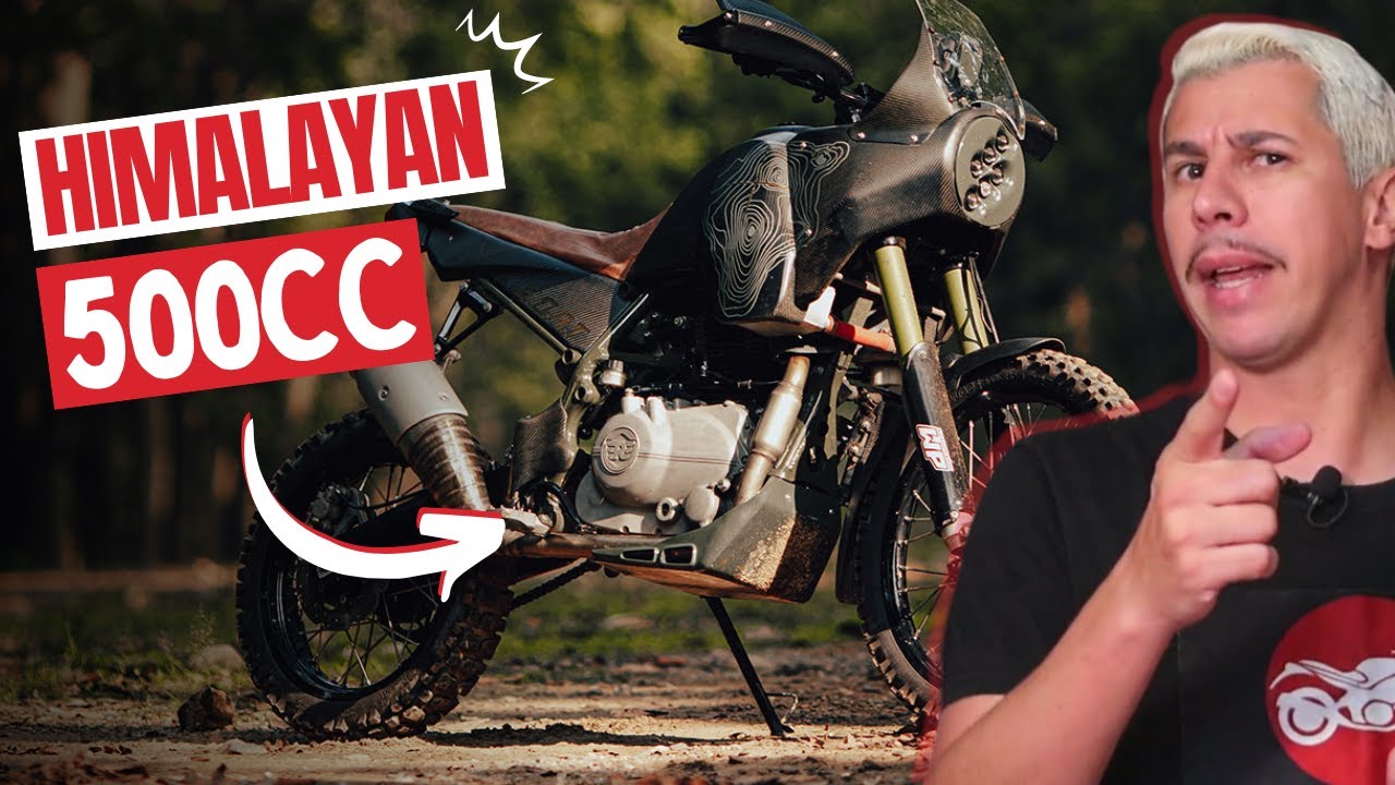 HIMALAYAN 500cc FICOU BRUTA! ROYAL ENFIELD HIMALAYAN 500 | CAI BEM 117 ...