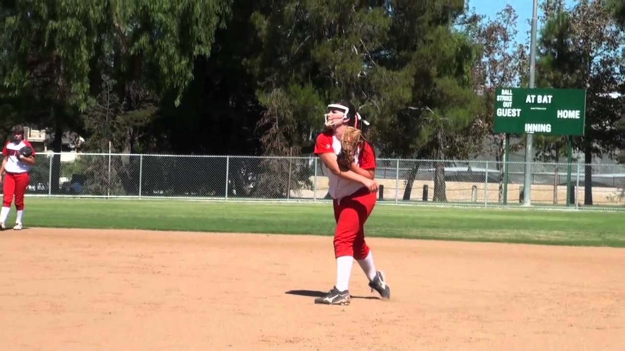 Phoebe Dabbour Softball Skills - YouTube
