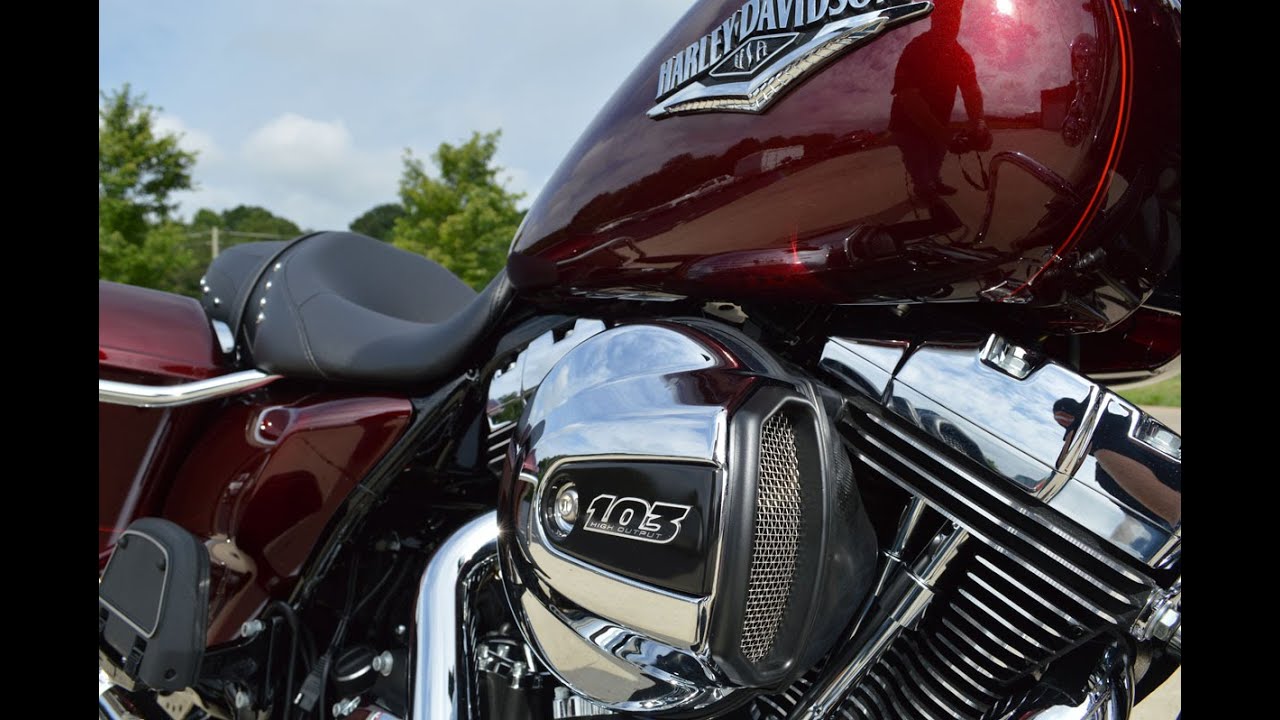 SOLD! 2014 Harley-Davidson® FLHR - Road King® Mysterious Red Sunglo ...