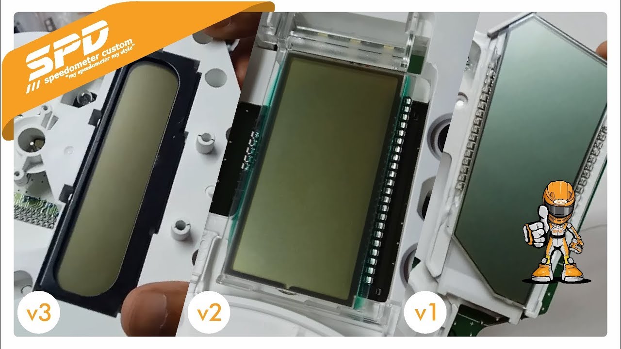 Ini Dia Jenis-Jenis LCD Pada Speedometer dan Cara Membongkarnya ! - YouTube