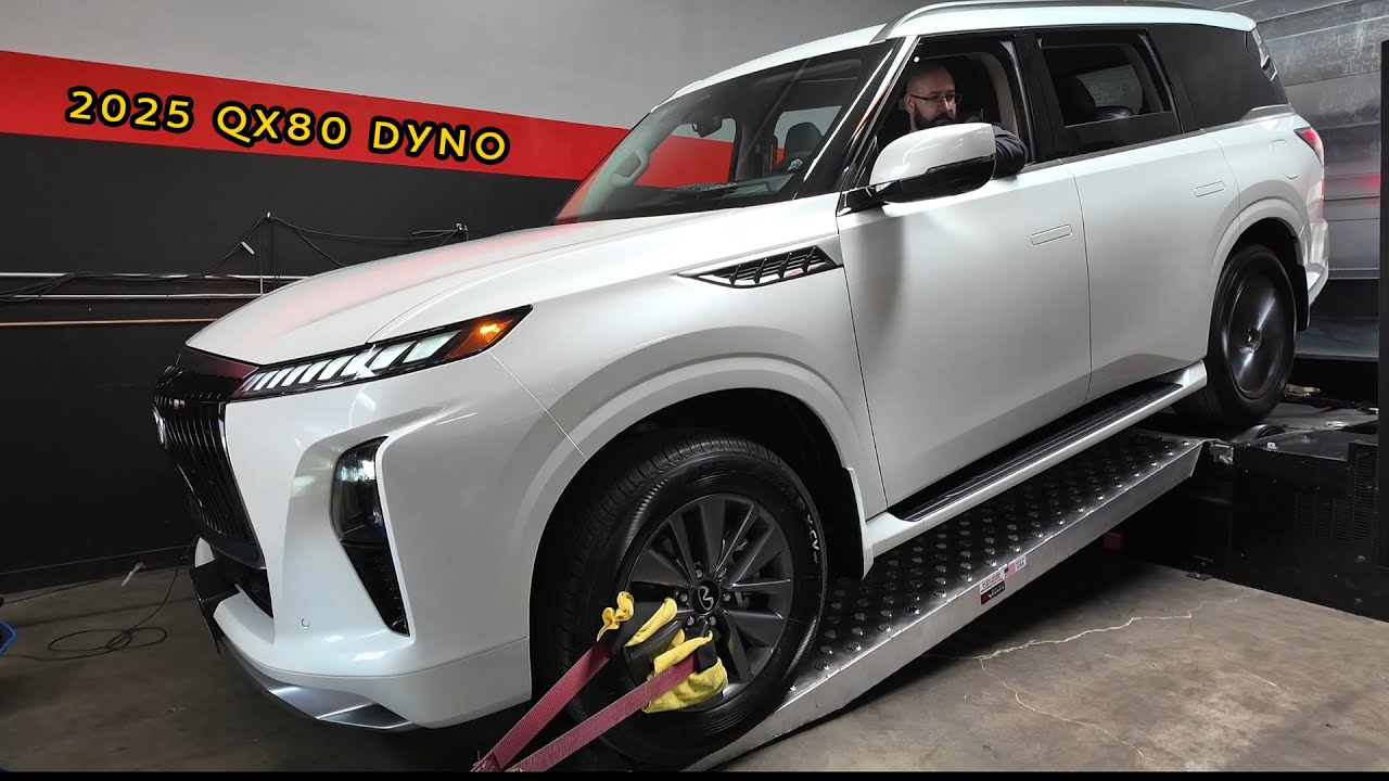 World's FIRST 2025 QX80 on the DYNO! - YouTube